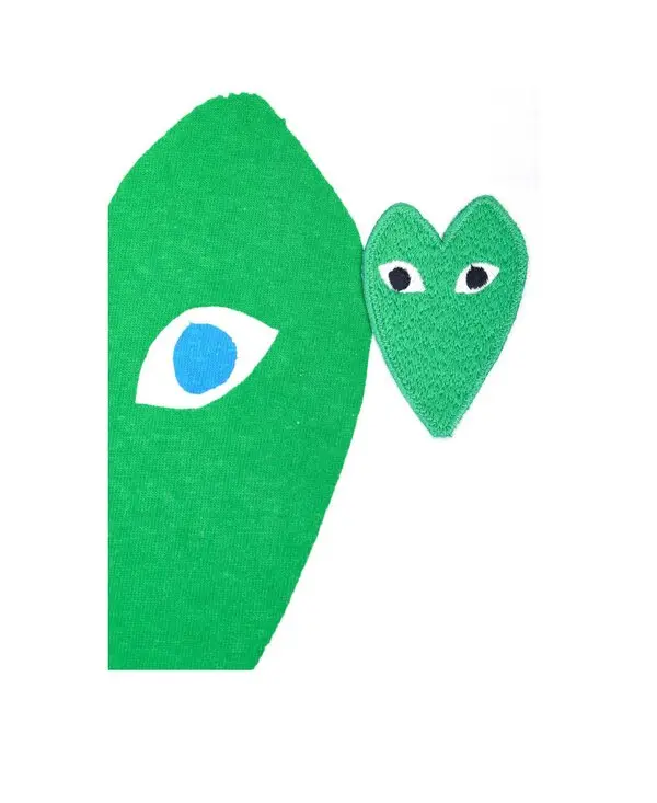 Play Comme Des Garcon Logo T-shirt - White
