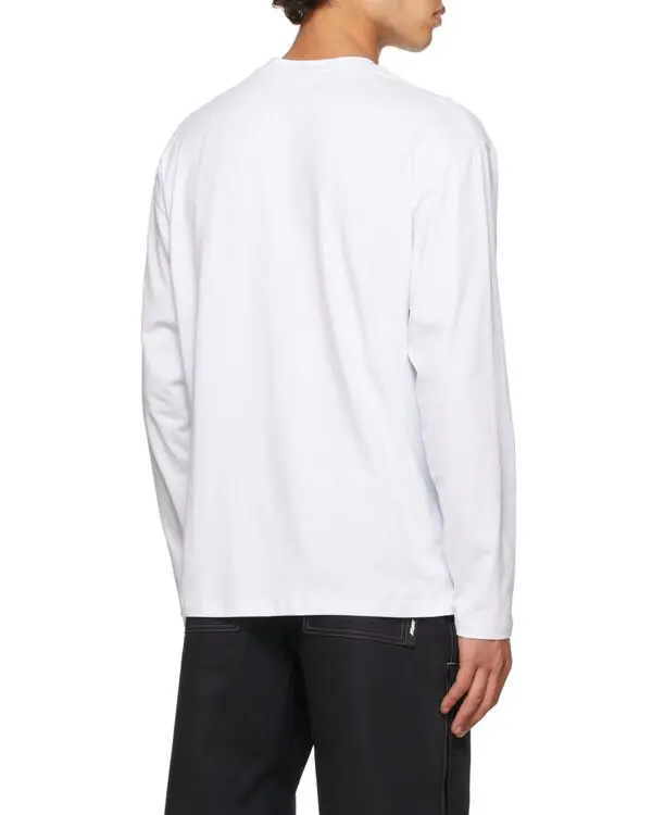 MSGM Logo Printed Crewneck T-shirt