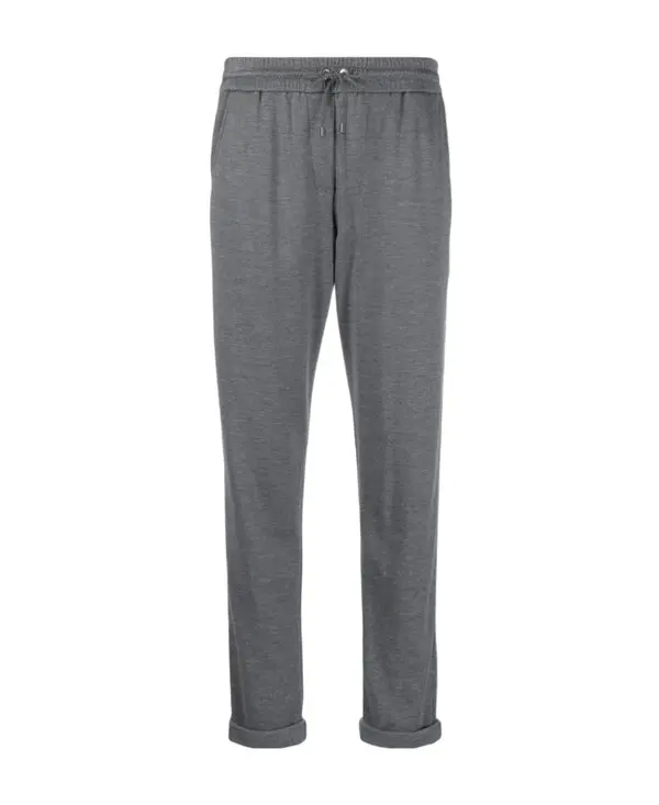 Brunello Cucinelli Tapered Track Pants - Gray