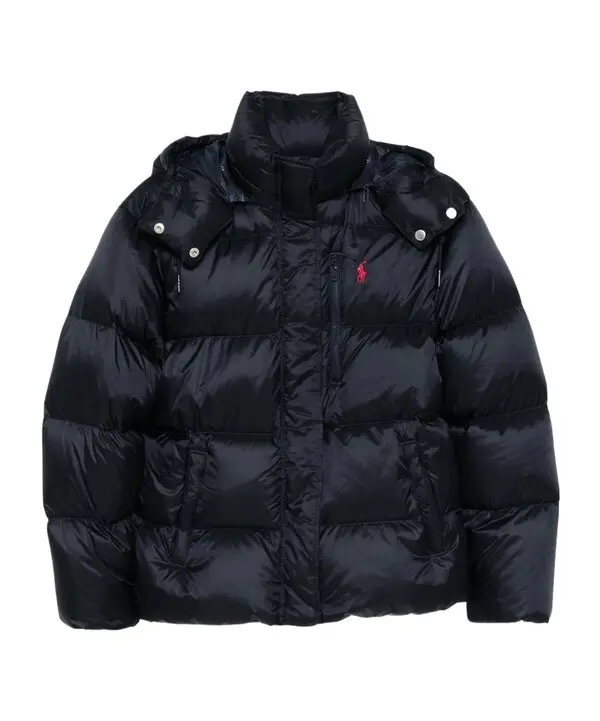 Polo Ralph Lauren Water-repellent Quilted Down Jacket - Navy
