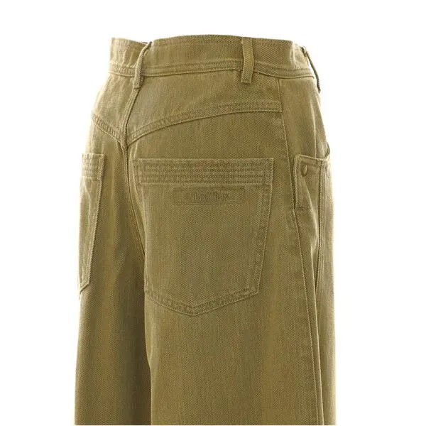 Max Mara Wide Leg Trousers - Green
