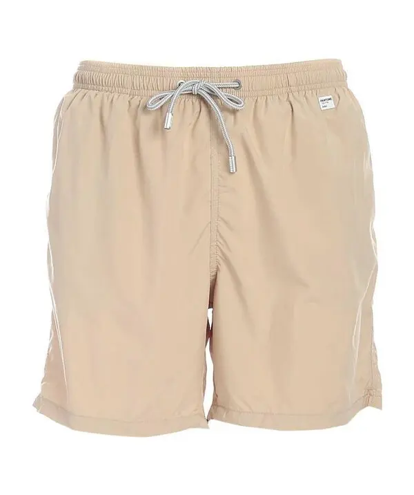 MC2 SAINT BARTH Logo-patch Drawstring Swim Shorts