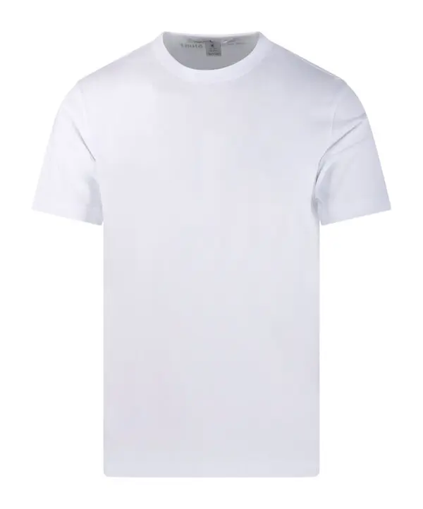Comme Des Garçons Fqt 003 Crew Neck T-shirt - White