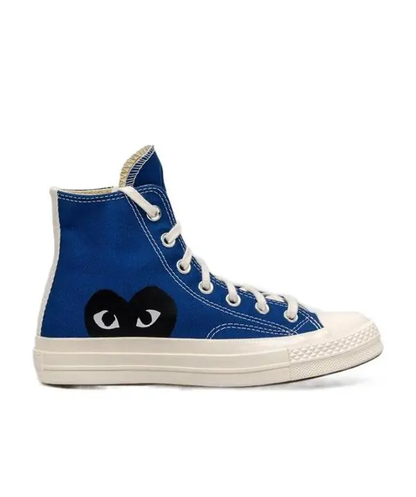 Play Comme Des Garcon X Converse Chuck 70 High-top Sneakers - Blue