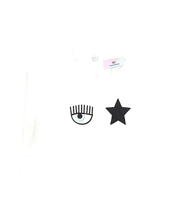 CHIARA FERRAGNI Logo Print Cotton T-shirt