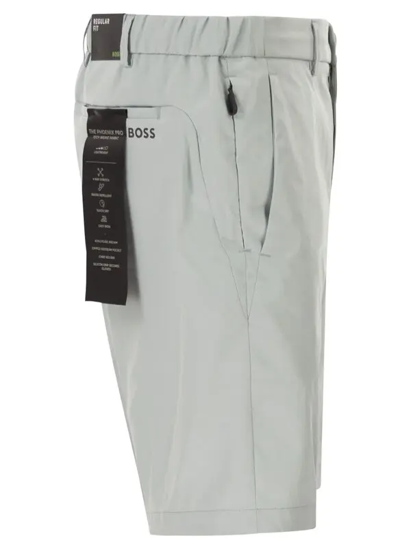 Hugo Boss Water-repellent Finish Easy-iron Shorts