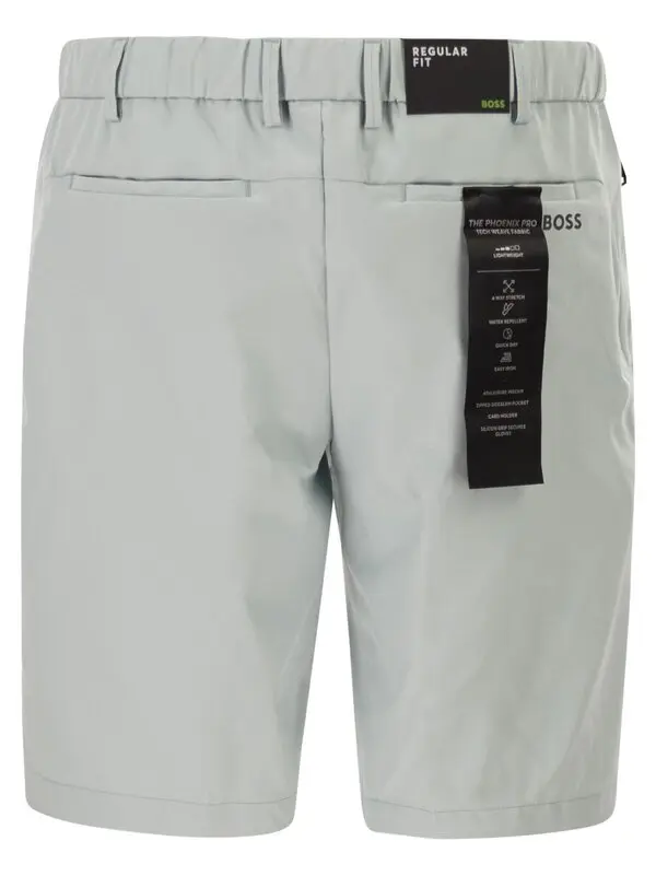 Hugo Boss Water-repellent Finish Easy-iron Shorts