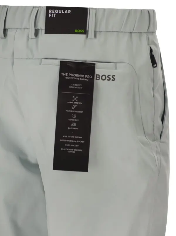 Hugo Boss Water-repellent Finish Easy-iron Shorts