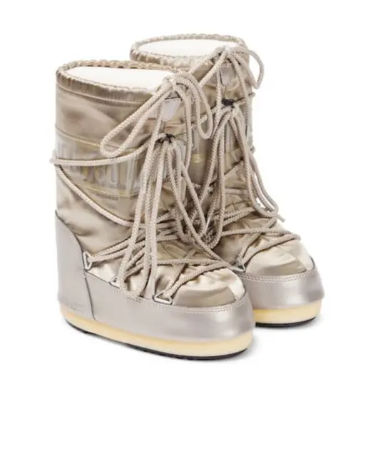 Moon Boot Icon Glance Metallic Snow Boots
