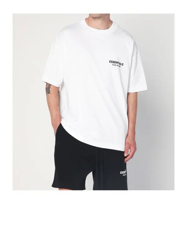 Fear Of God Classic Short-sleeved T-shirt - White
