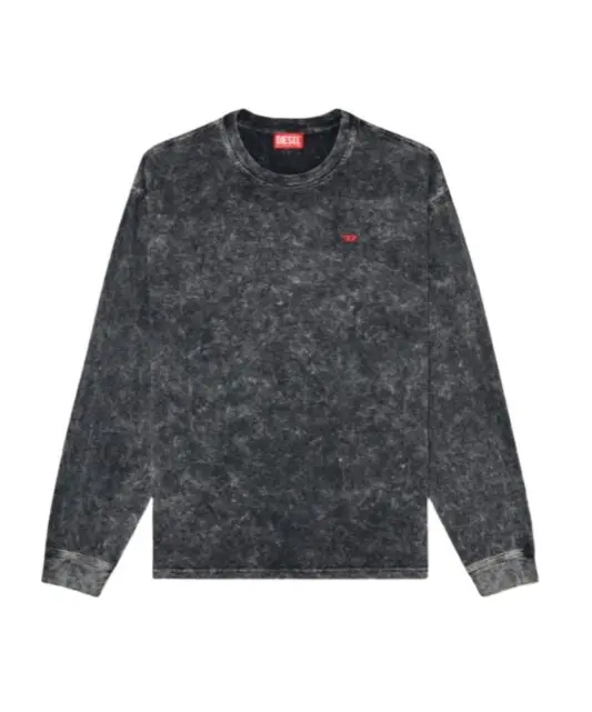 DIESEL® Long-sleeve T-shirt - Black