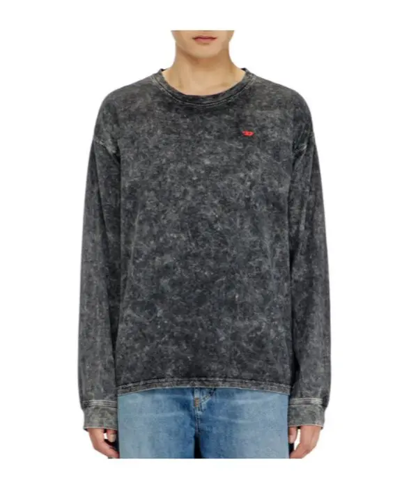 DIESEL® Long-sleeve T-shirt - Black