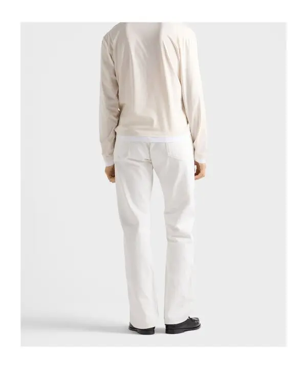 Prada Old Denim Five-pocket Jeans