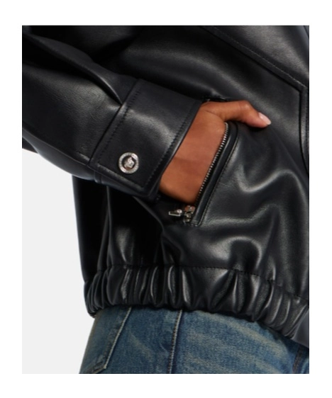 Versace Zip Leather Jacket