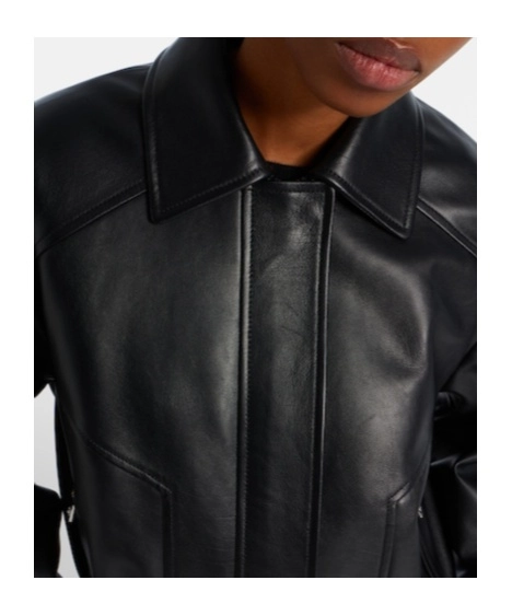 Versace Zip Leather Jacket