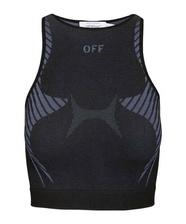 Off-White Logo Tank Top - Black