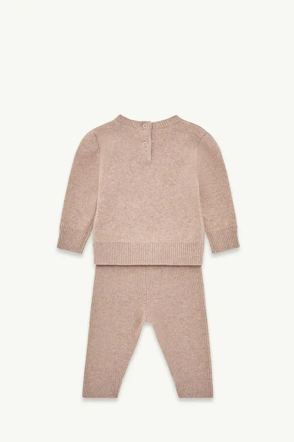 Moncler Deer Motif Wool Cashmere Set