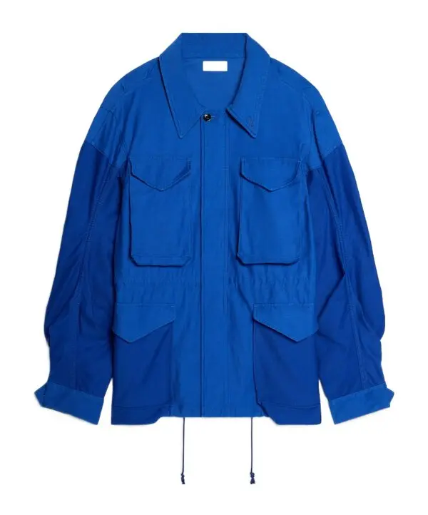Celine Cotton Satin Parka