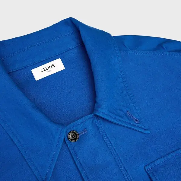 Celine Cotton Satin Parka