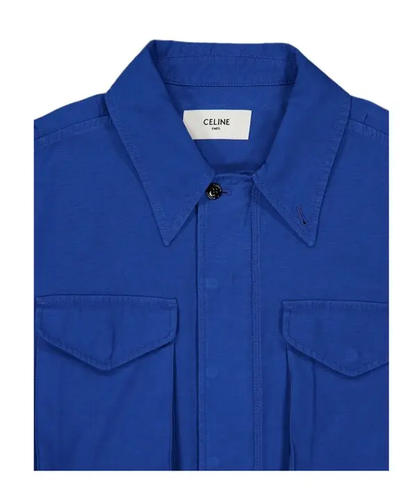 Celine Cotton Satin Parka - No