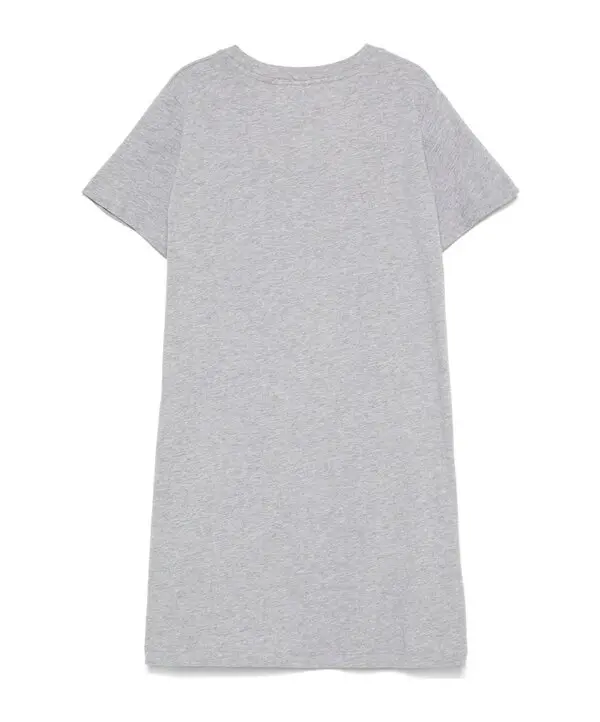 Stella McCartney Round Neck T-shirt Dress With Star Applique