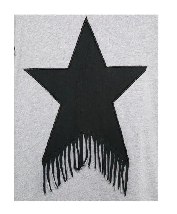 Stella McCartney Round Neck T-shirt Dress With Star Applique