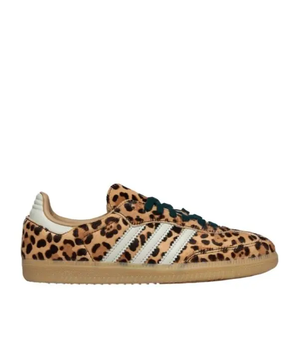 ADIDAS ORIGINALS Samba Og Leopard Print Lace-up Sneakers