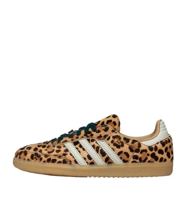 ADIDAS ORIGINALS Samba Og Leopard Print Lace-up Sneakers