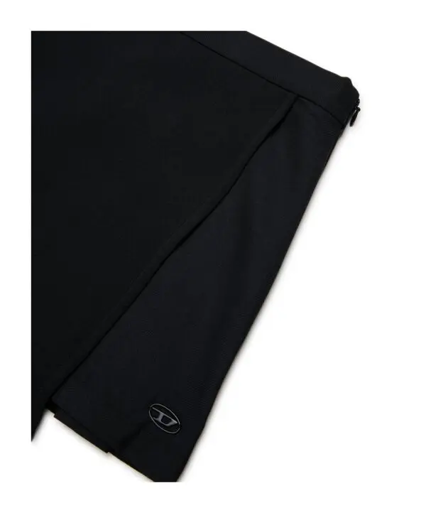 DIESEL® Pleated Asymmetric Skirt