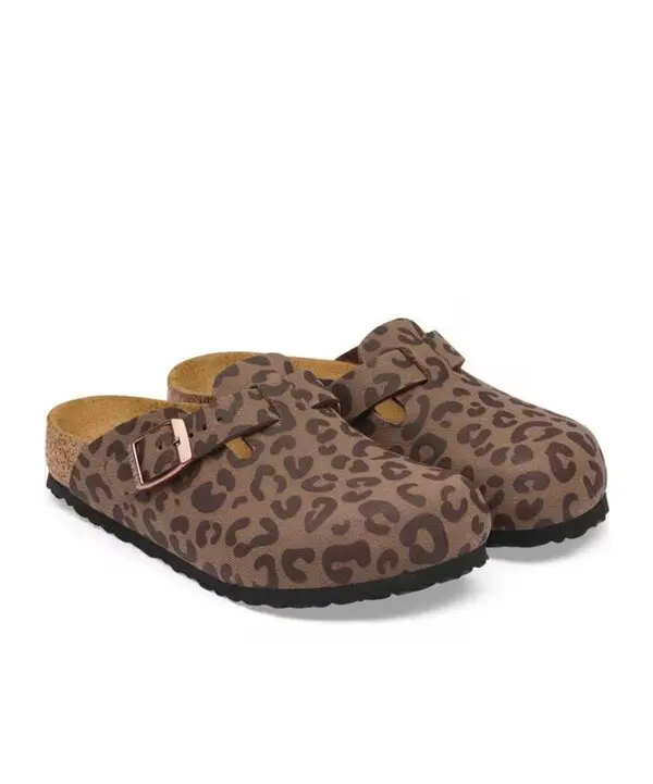 BIRKENSTOCK Round-toe Mules