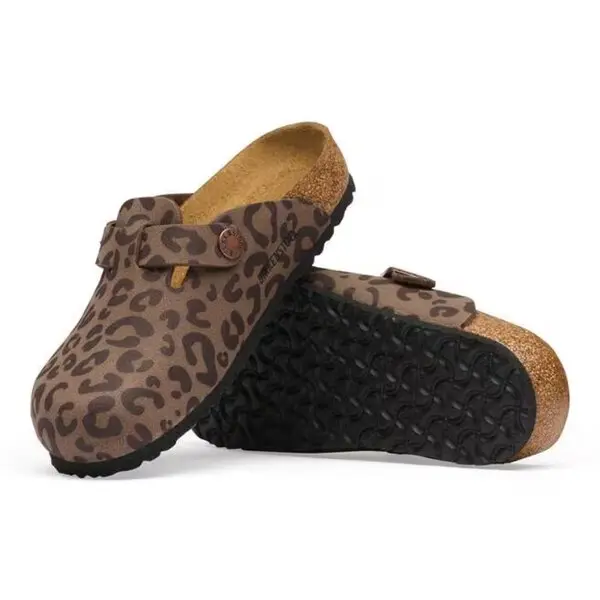 BIRKENSTOCK Round-toe Mules