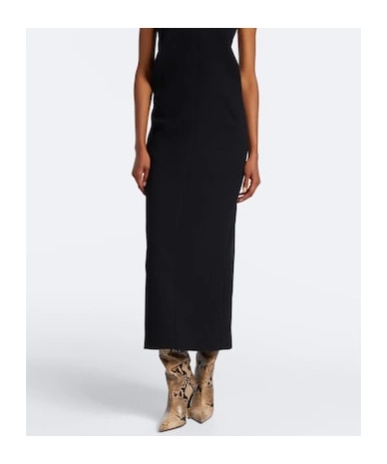 Khaite Bella Snake-effect Leather Knee-high Boots
