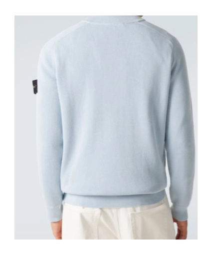 Stone Island Compass Cotton Half-zip Sweater