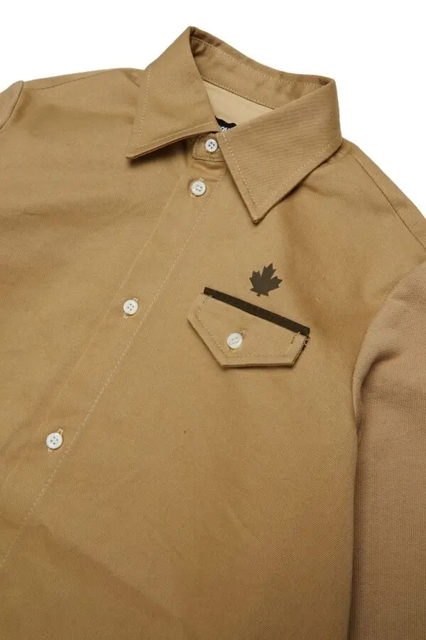 Dsquared2 Maple Leaf Shirt Dress