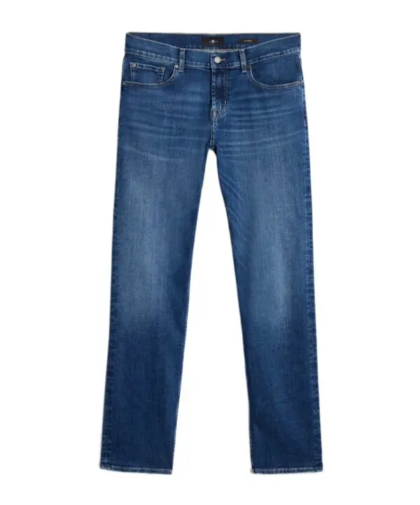 7 For All Mankind Straight Leg Jeans - Blue