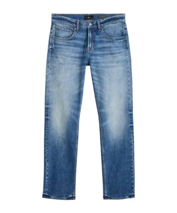 7 For All Mankind Straight-leg Wide-leg Jeans - Blue