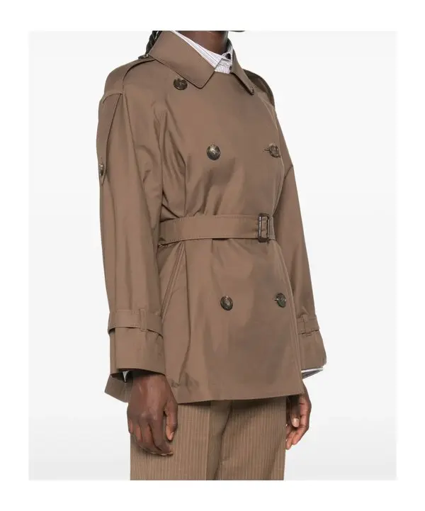 Max Mara Long-sleeved Trench Coat