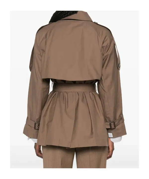 Max Mara Long-sleeved Trench Coat