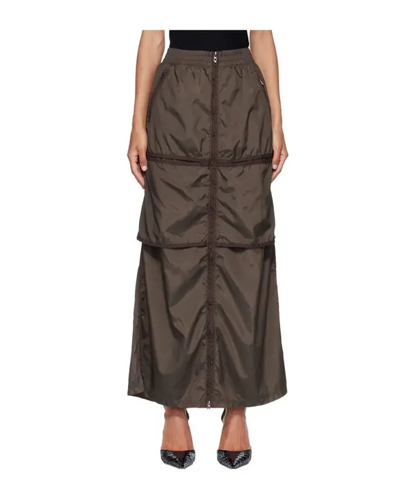 DIESEL® Oval D Zip-front Skirt