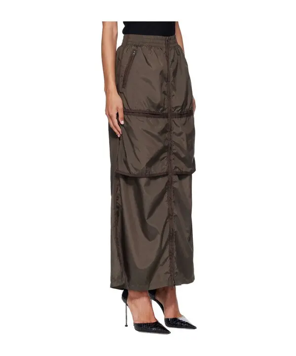DIESEL® Oval D Zip-front Skirt