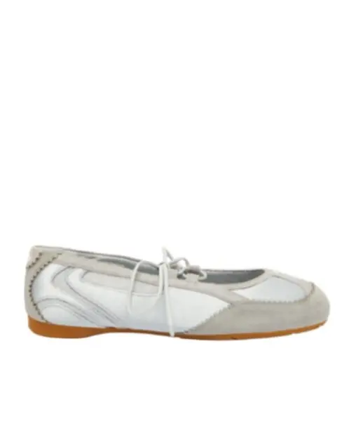 DIESEL® D-mile Ballet Flats - Light Gray
