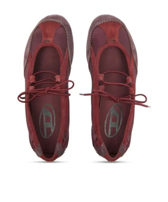 DIESEL® D-mile Lace-up Ballet Flats