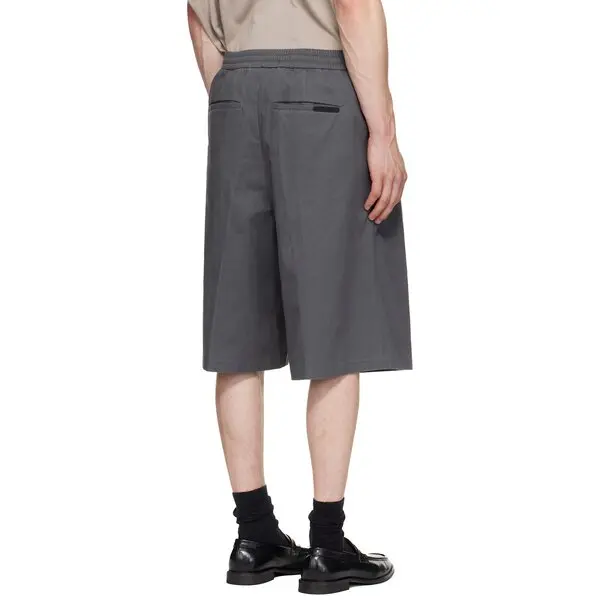 Fear Of God Loose Fit Pleated Drawstring Shorts