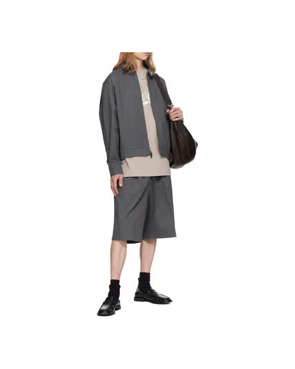 Fear Of God Loose Fit Pleated Drawstring Shorts