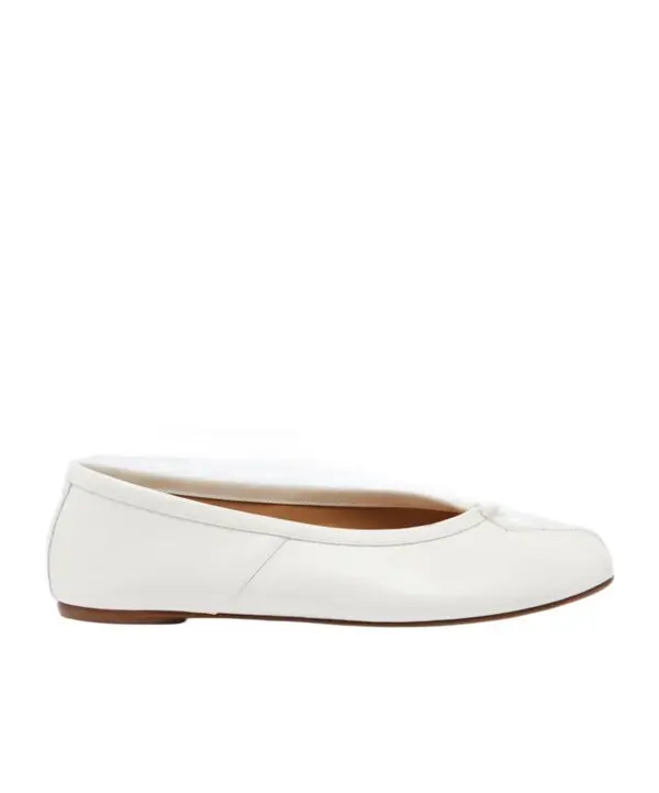 MAISON MARGIELA Tabi Leather Ballet Flats