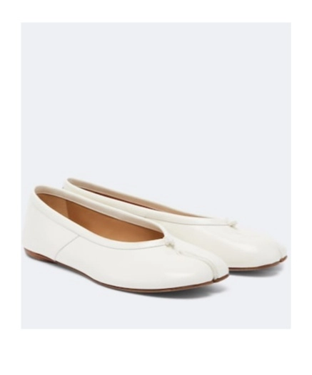 MAISON MARGIELA Tabi Leather Ballet Flats