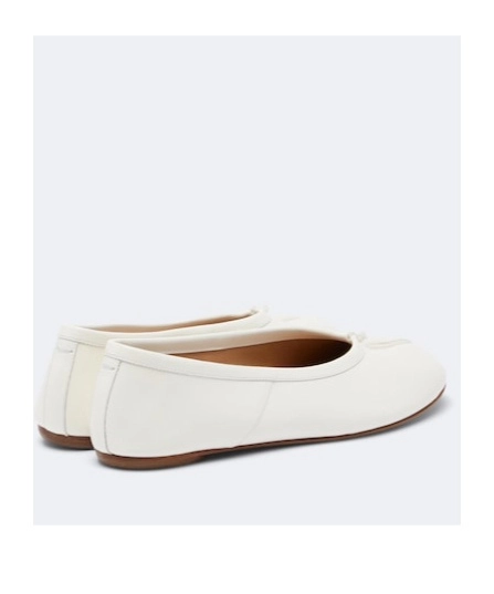 MAISON MARGIELA Tabi Leather Ballet Flats