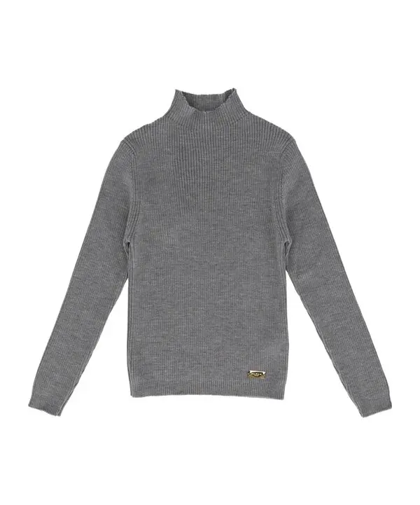Balmain Long-sleeve Knit Top - Gray