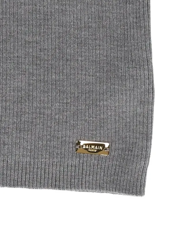 Balmain Long-sleeve Knit Top