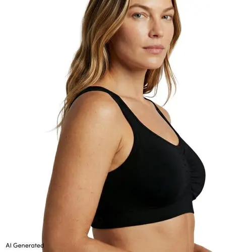 LANDS' END Bralette Soft Fit Seamless - Black